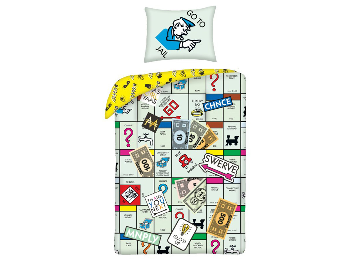 Detské obliečky MONOPOLY 1104 - Rodinné balení