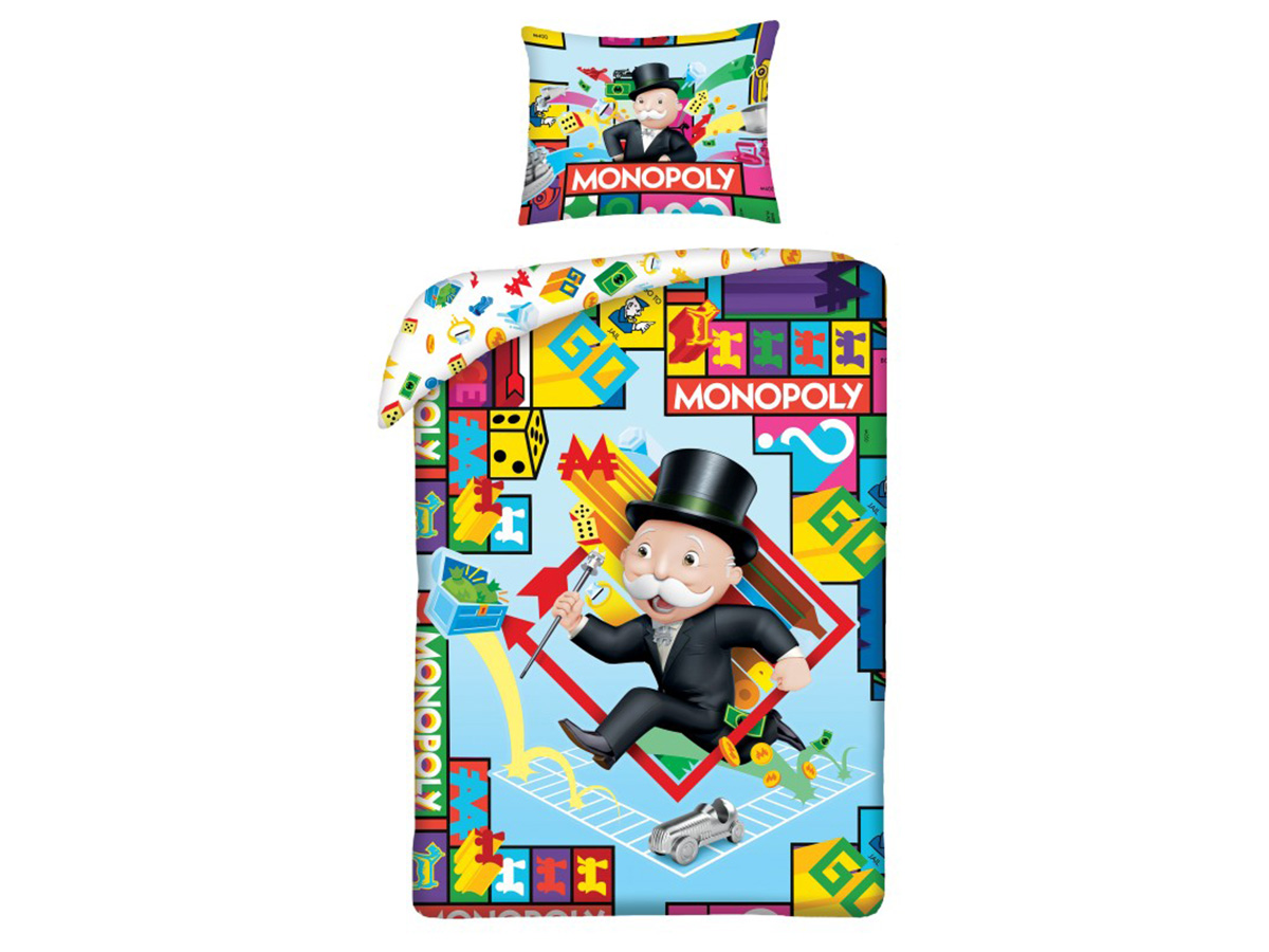 Detské obliečky MONOPOLY 1103 - Rodinné balení